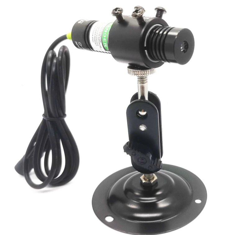 Techhood 18*75 100mW Green ( 532nm) Cross-Line Generator Laser Module ...