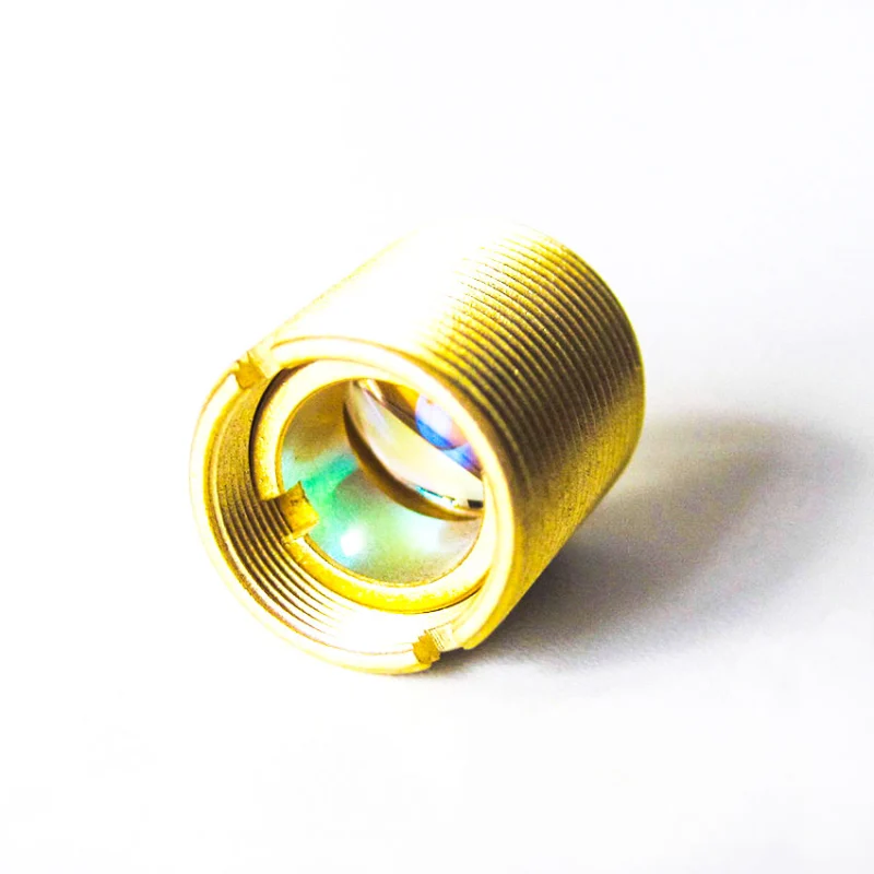 High Efficiency Mounted Collimating Glass Lens for 400nm-700nm Lasers (G2)