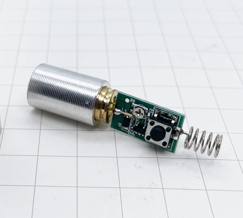 Techhood 13*30 10-20mW Yellow Green (561nm) Dot Laser Module/3V-3.7V