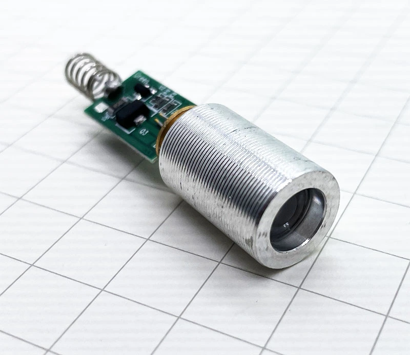 Techhood 13*30 5-10mW Yellow Green (555nm) Dot Laser Module/3V-3.7V