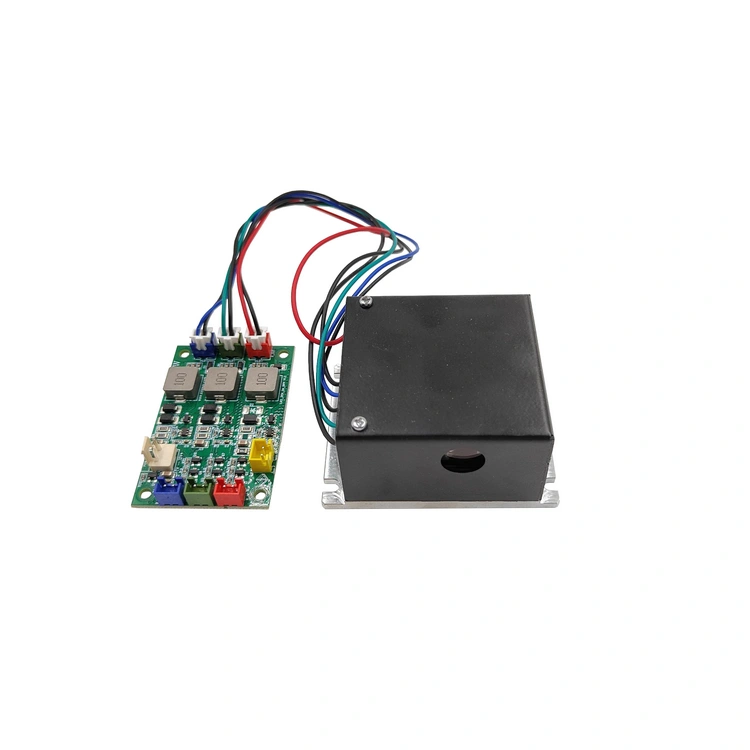 Techhood 4000mW RGB Laser Module,TTL Modulation 12V W4000,White Laser
