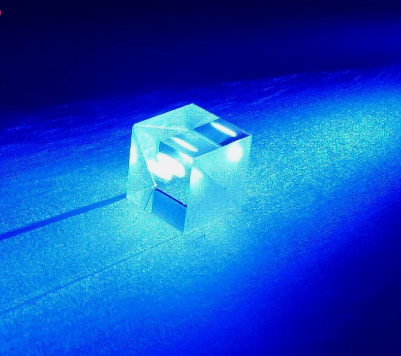 Blue Laser Beam Combine Cube Prims Mirror for 405nm-495nm Blue Diode