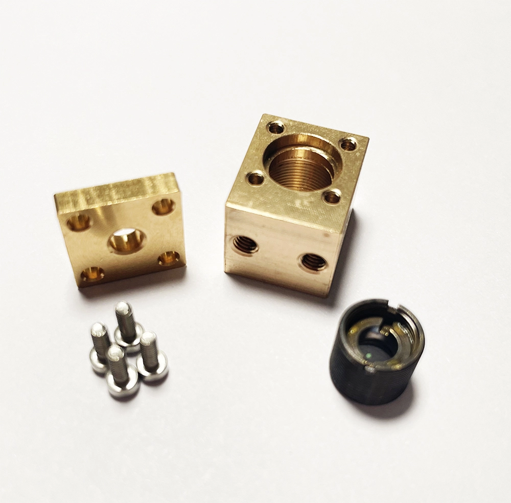 Brass Laser Diode Housing With 700nm-1100nm Glass Collimation Infrared ...