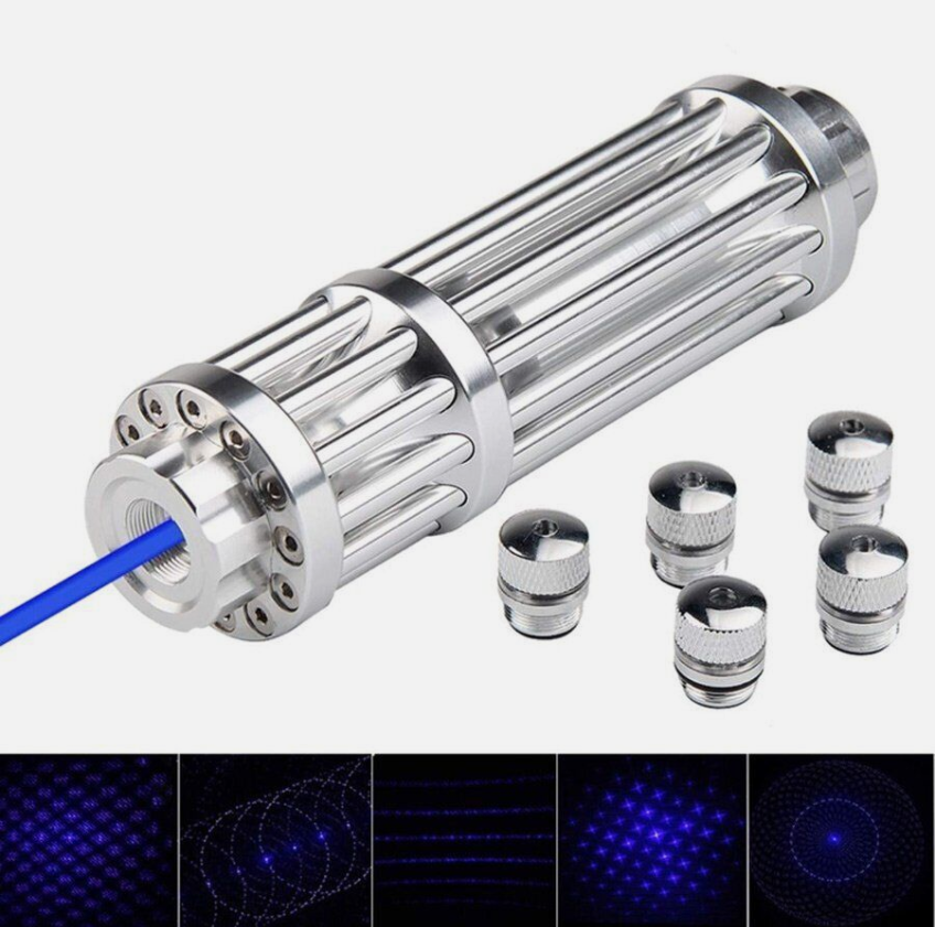 488nm Cyan-Blue Laser Pointer Visible Beam Light Torch Lazer Pen Light ...