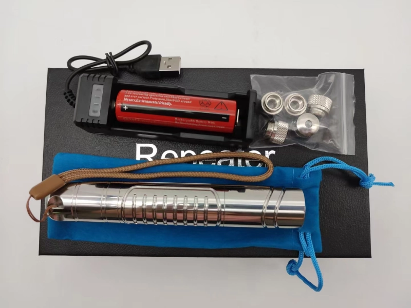 Techhood Bright Green Colour 555nm Dot/Stars Laser Pointer Visible Beam ...