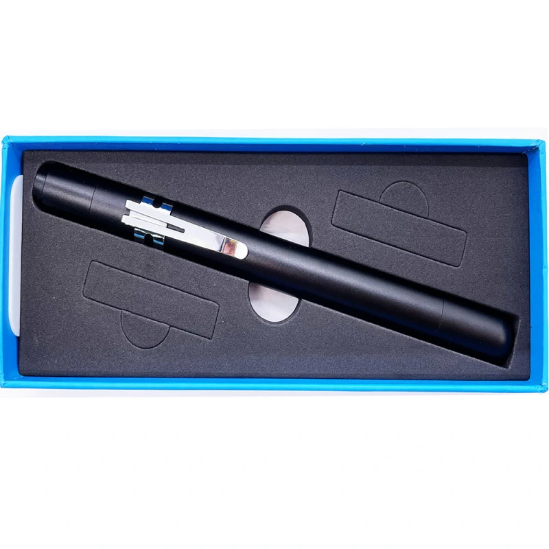 Techhood Cyan-Blue Colour 488nm Dot Laser Pointer Visible Beam Light ...