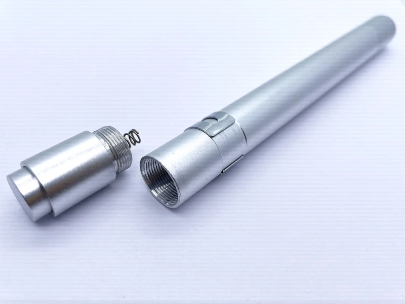 Techhood Cyan-Blue Colour 488nm Dot Laser Pointer Visible Beam Light ...