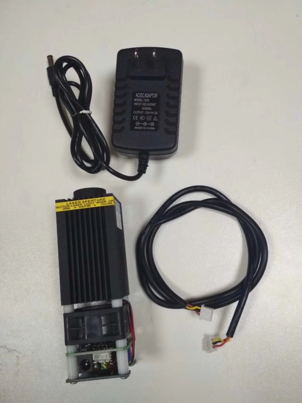 Techhood 50mW 40*40*125mm Yellow Green Colour (555nm) Dot Laser Module ...