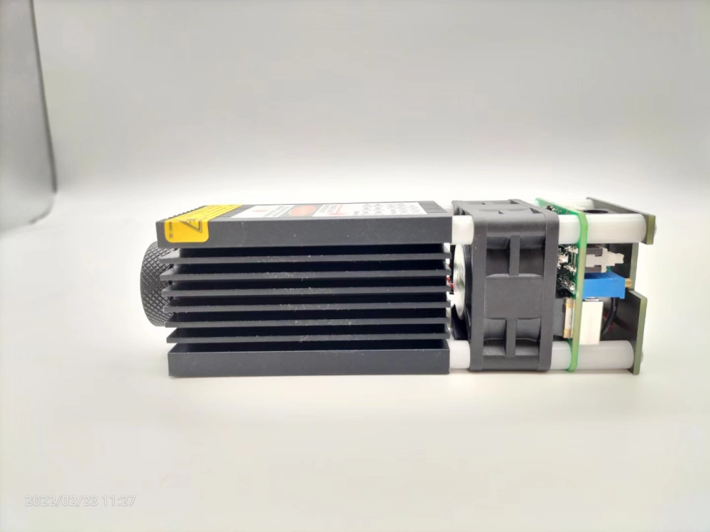 Techhood 50mW 40*40*125mm Yellow Green Colour (555nm) Dot Laser Module ...