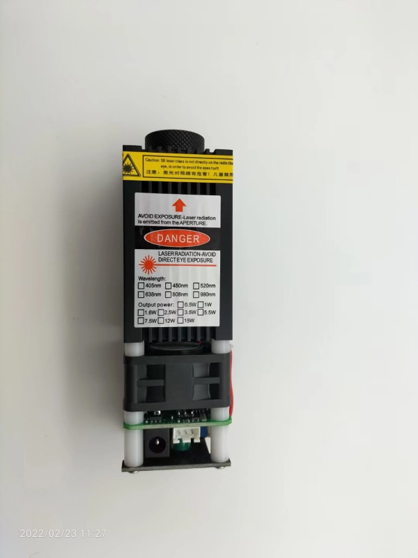 Techhood 50mW 40*40*125mm Yellow Green Colour (555nm) Dot Laser Module ...