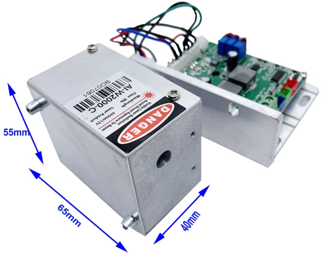 Analogue/TTL RGB 2000mW Full Colour Laser Module