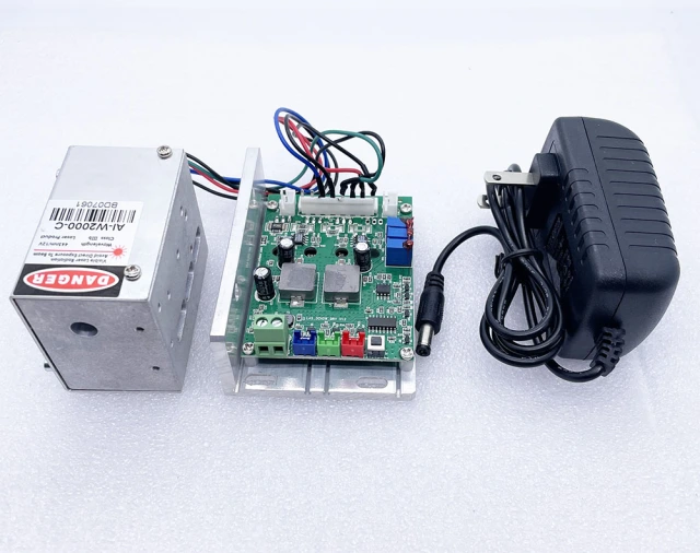 Analogue/TTL RGB 2000mW Full Colour Laser Module