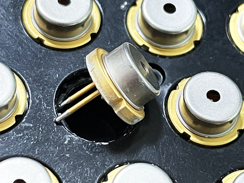 NICHIA 3.5W 450nm Blue Laser Diode (9mm TO-5) NDB7A75 Tin-Pin