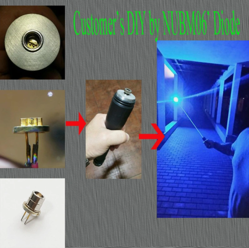 Nichia 4W 445nm Blue Laser Diode (TO5 9mm) NUBM06 Diode