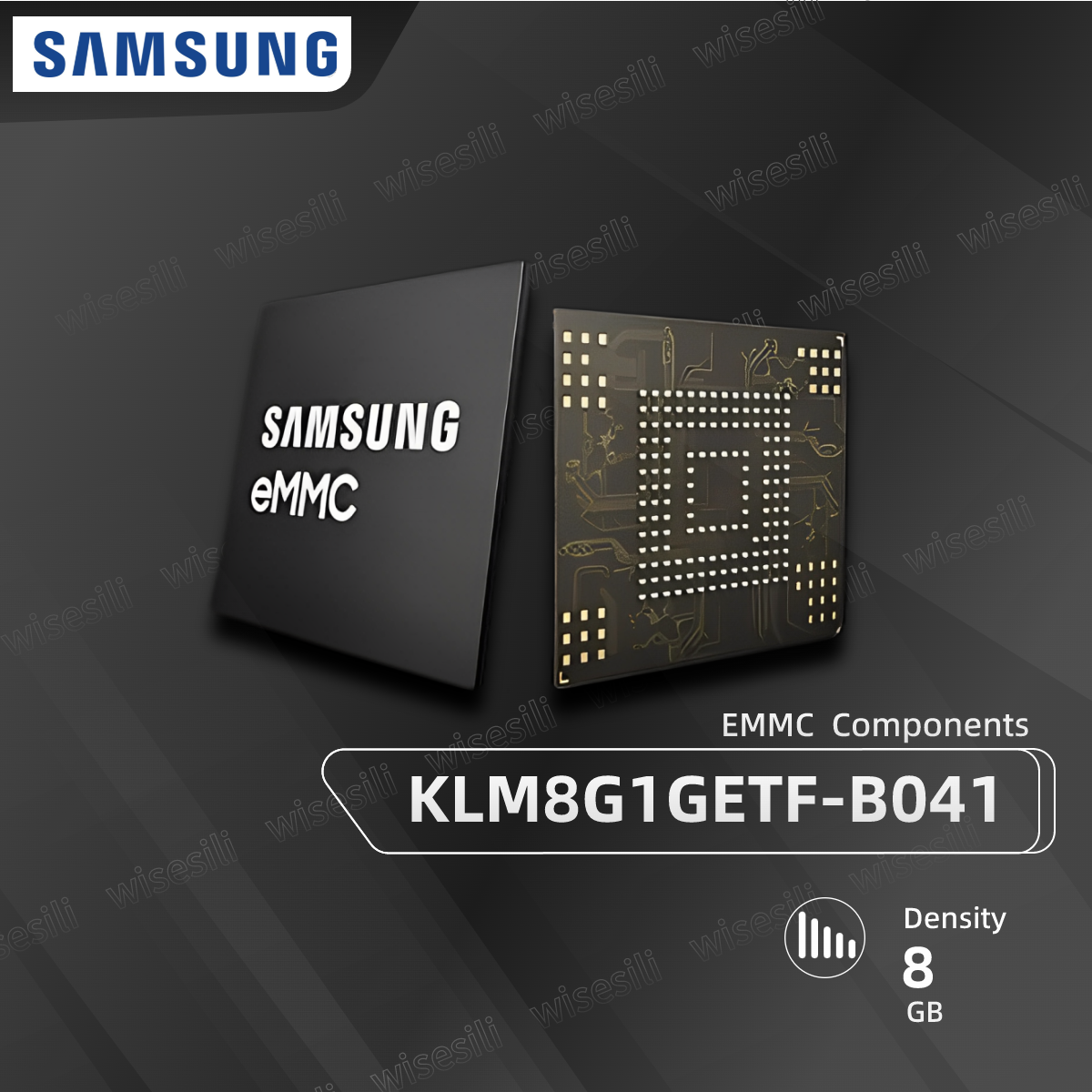 Original-Brand-New-Samsung-KLM8G1GETF-B041-8G-EMMC-【KLM8G1GETF-B041】