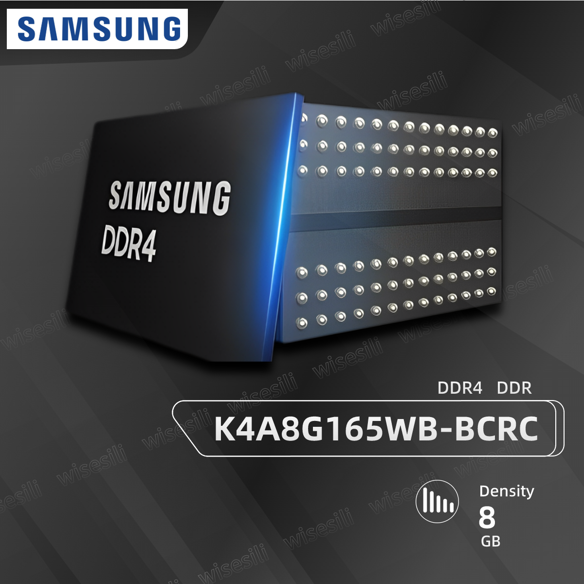 Original Brand New Samsung K4A8G165WB-BCRC 8G DDR4 【K4A8G165WB-BCRC】