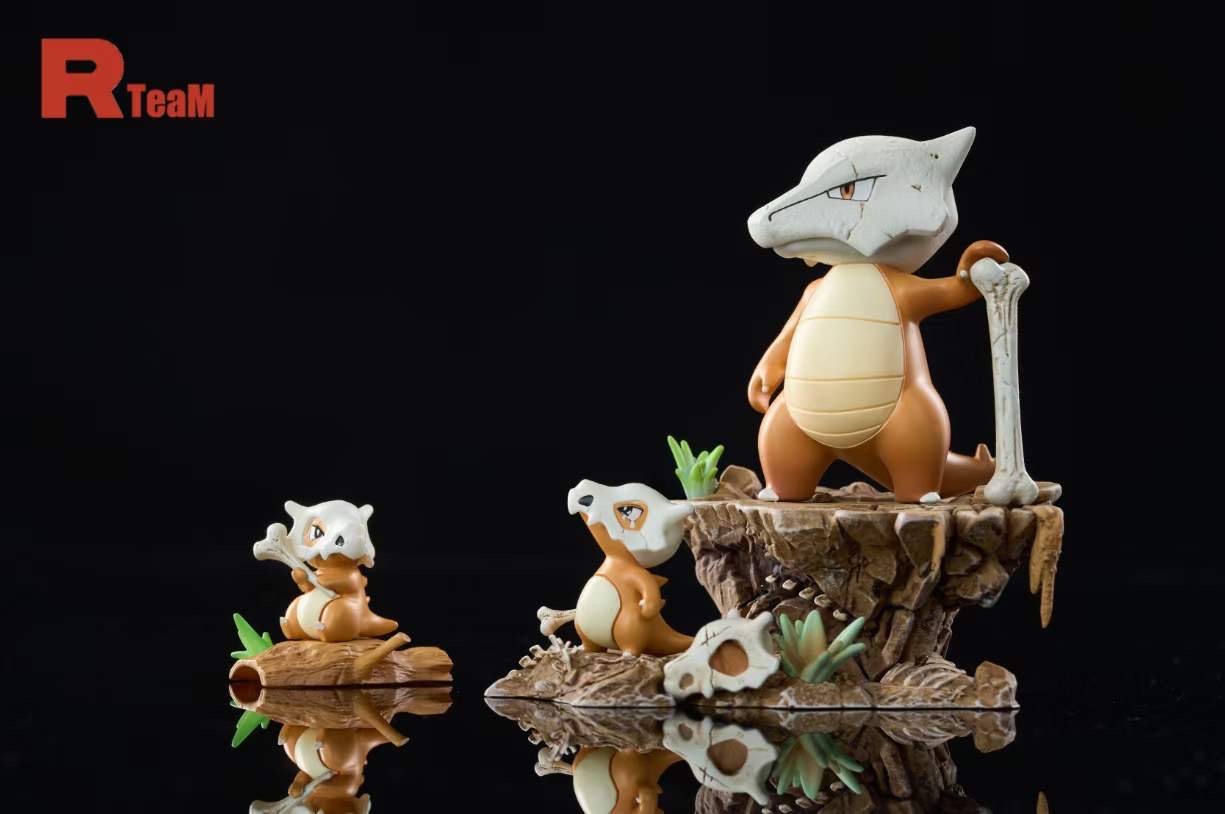 RTeam Studio - Cubone x Marowak - Pokemon Resin Statue
