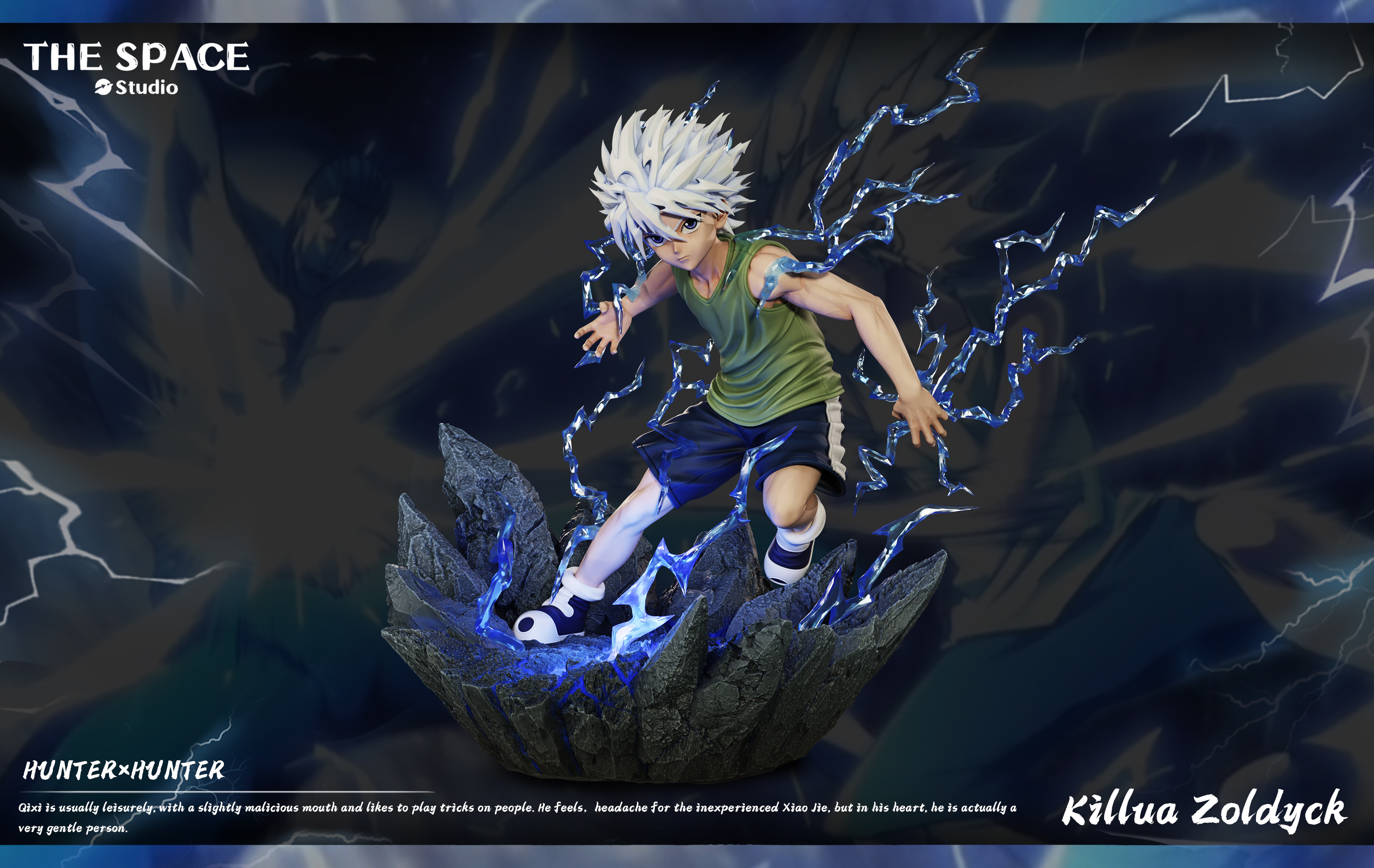 [Preorder] The Space Studio-Killua Zoldyck Resin Statue