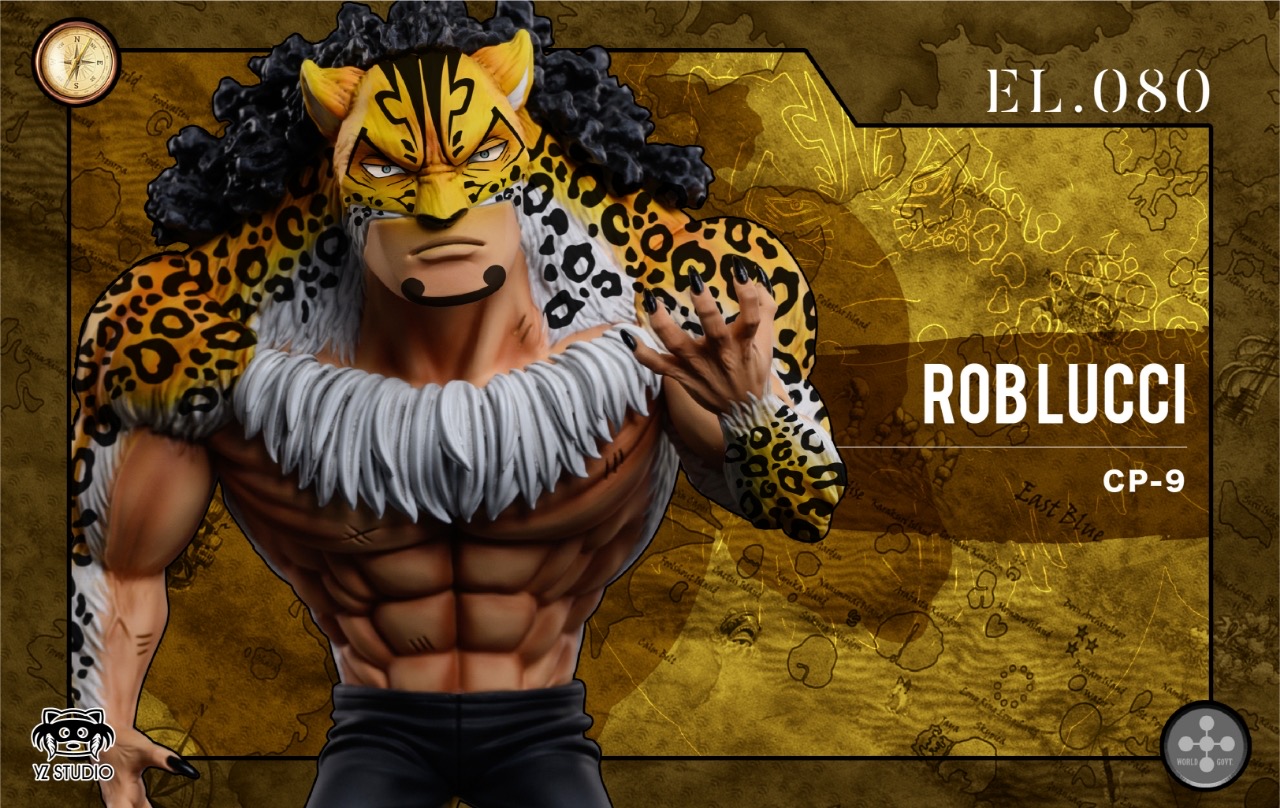 YZ Studio - Rob Lucci - OnePiece Resin Statue