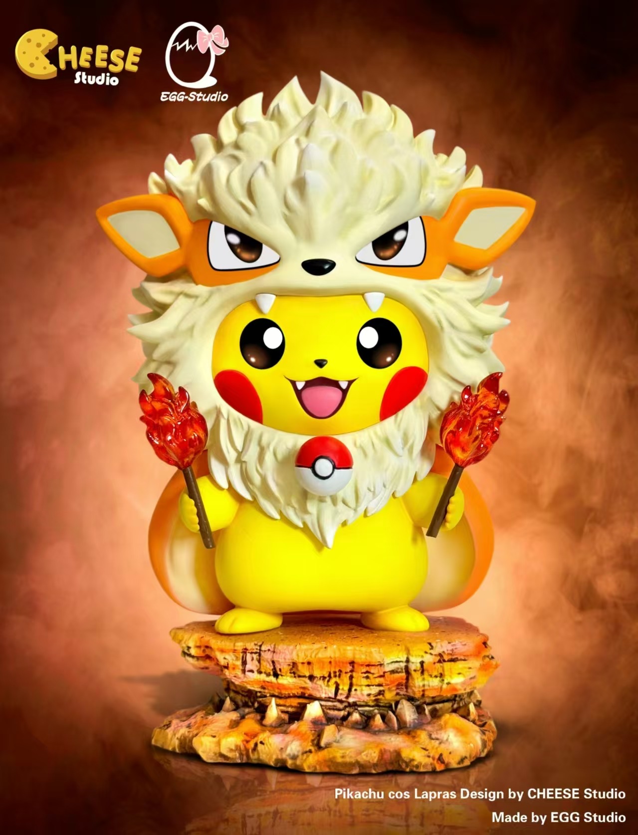 Cheese Studio x Egg Studio: Pikachu Cosplay Arcanine