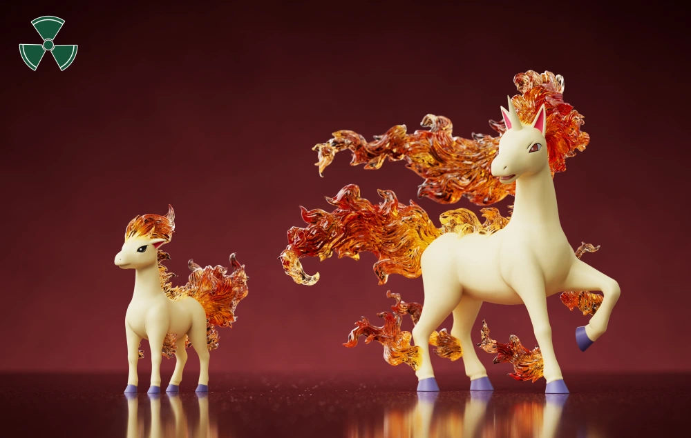 Nuclear Radiation Studio - Ponyta & Rapidash - Pokemon