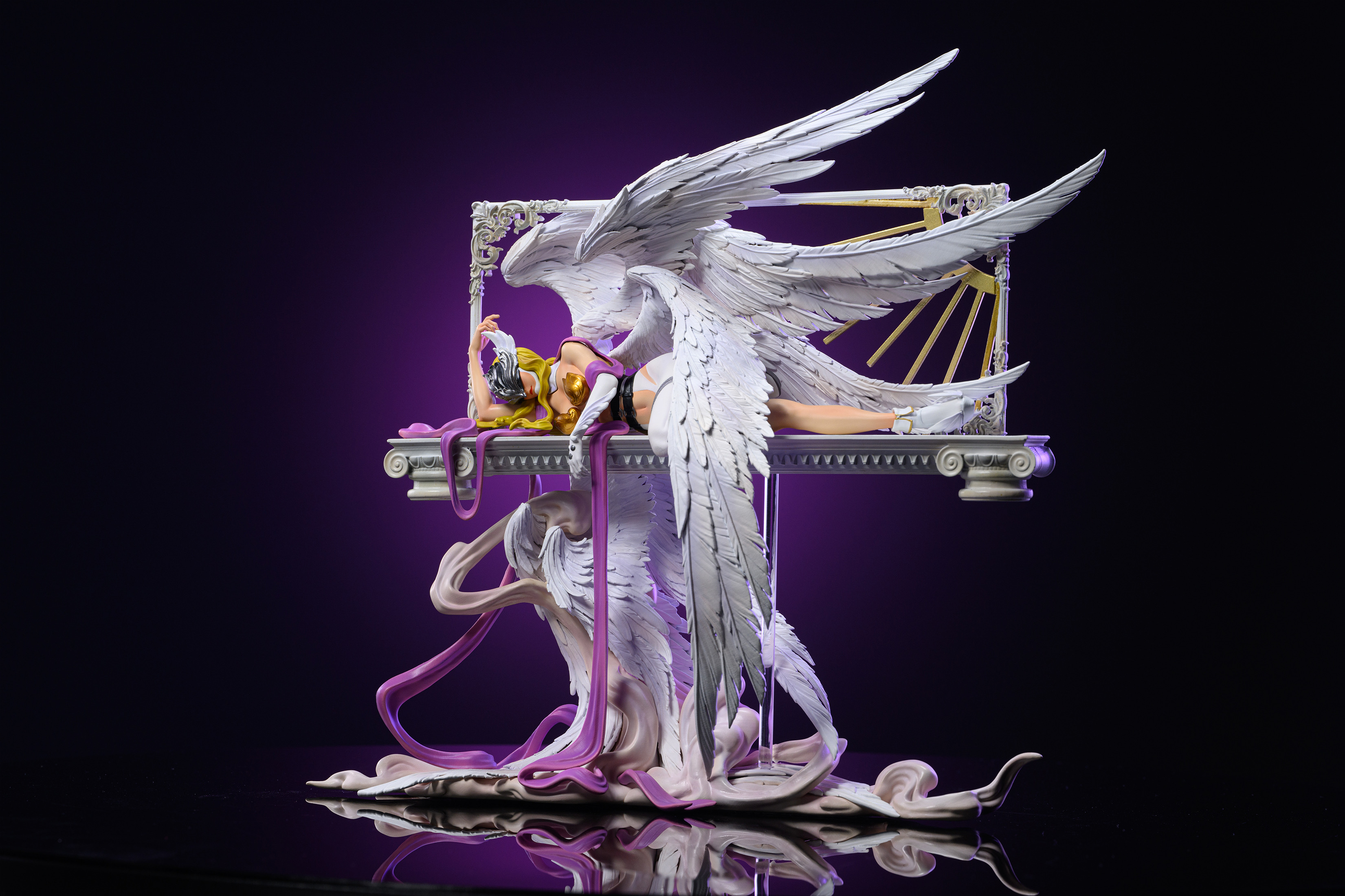 QY Studio - Angewomon - Digimon Resin Statue