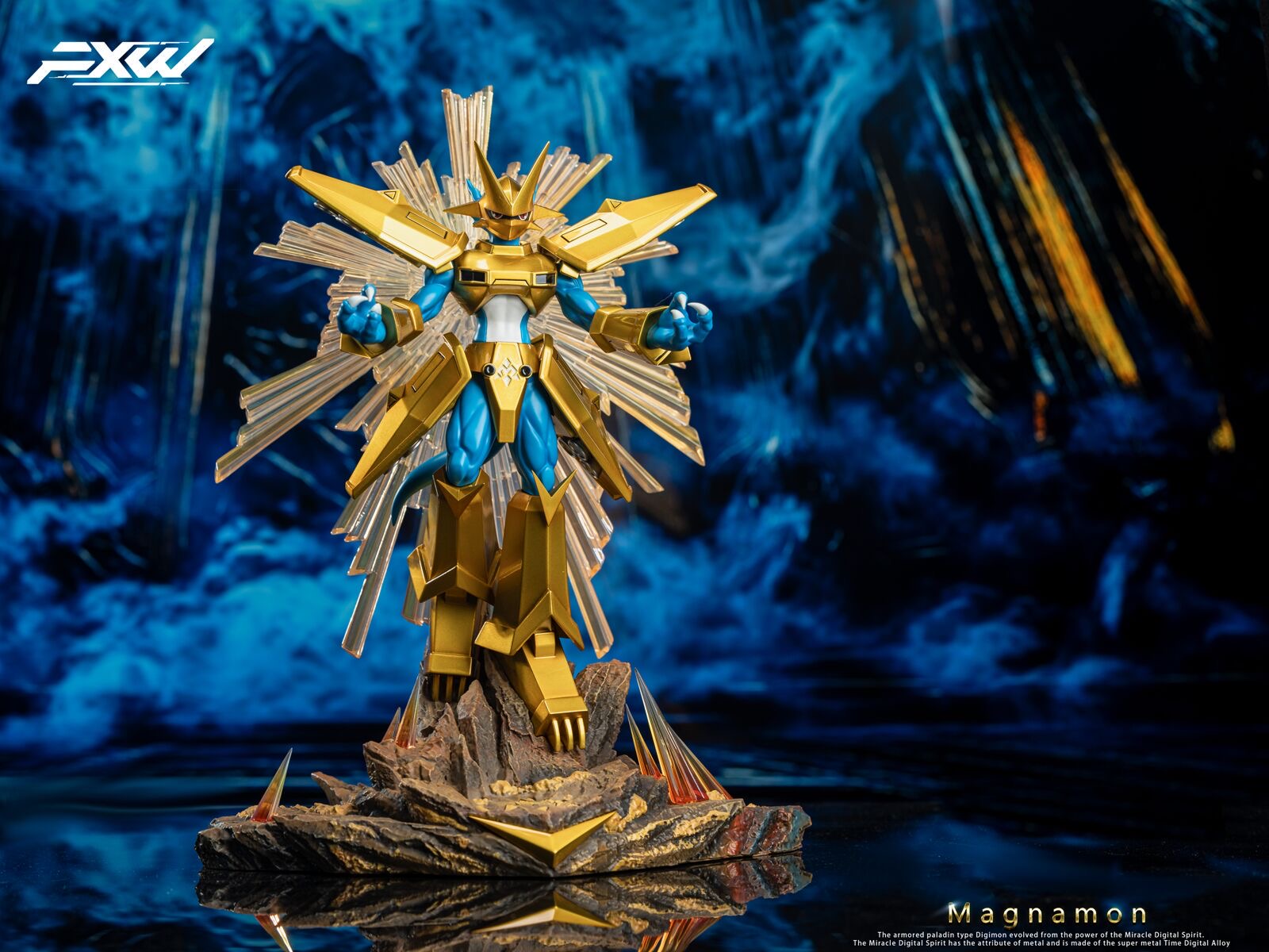 FXW Studio: Magnamon - Digimon Resin Statue