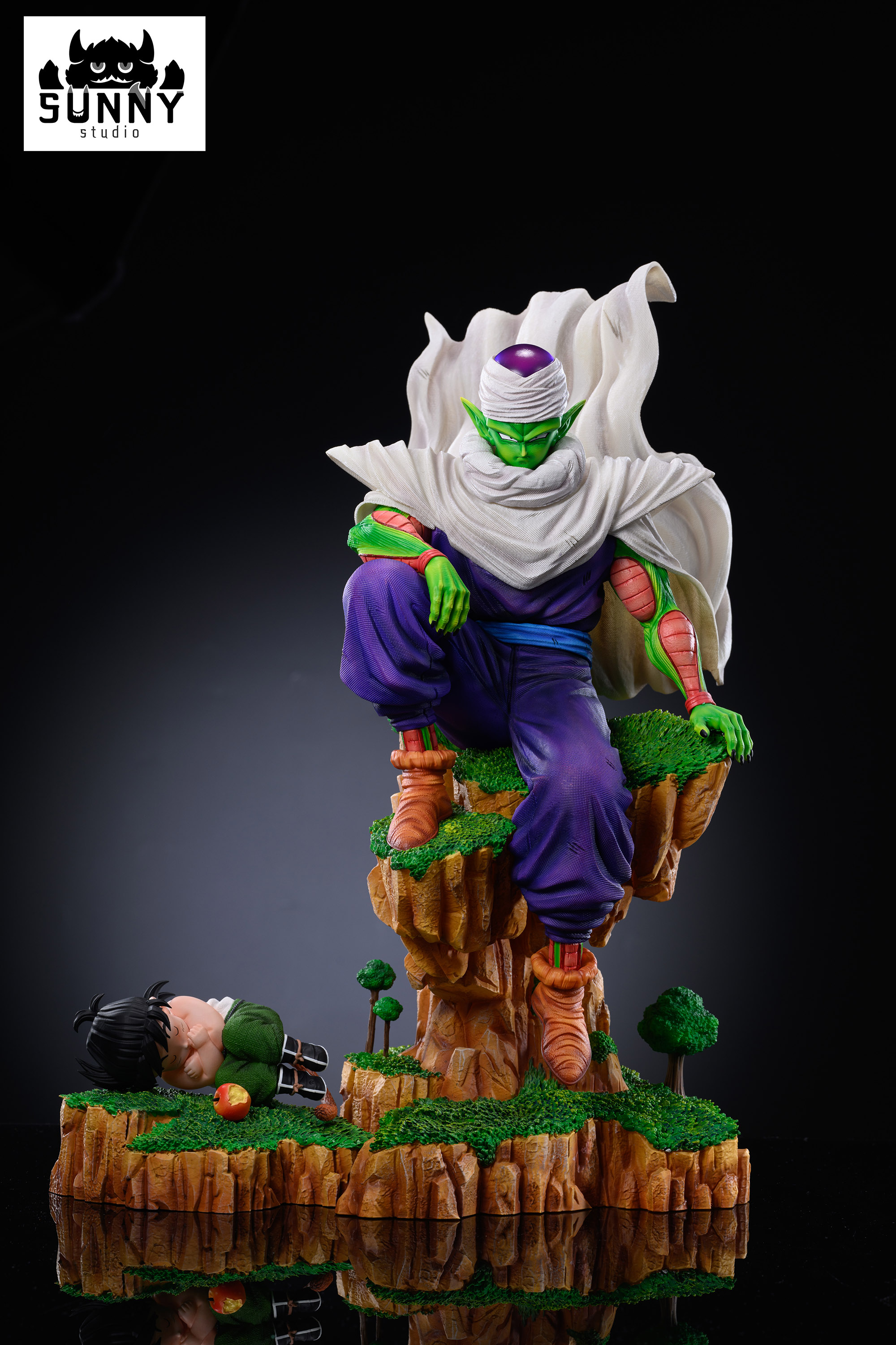 Sunny Studio - Sitting Piccolo - Dragon Ball Resin Statue