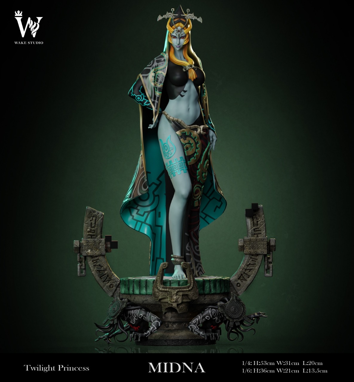 [Preorder] Wake Studio - Midna - The Legend Of Zelda Resin Statue