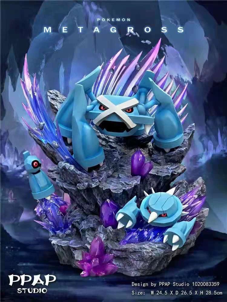 PPAP Studio - Metagross Family - Pokemon Resin Statue: A Collector's ...