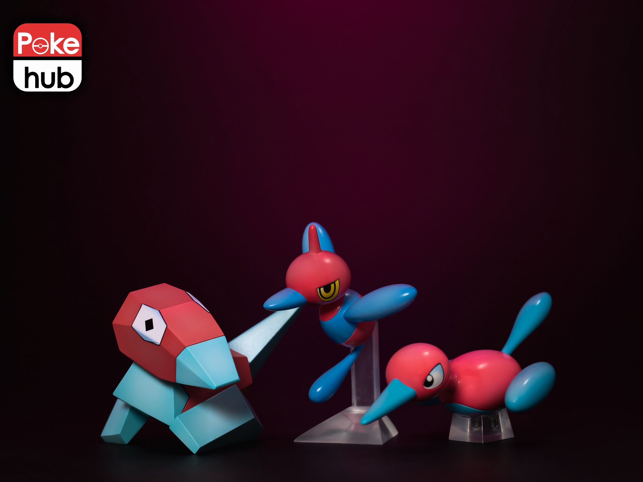 PokeHub Studio - Porygon Evolution- Pokemon Scale World