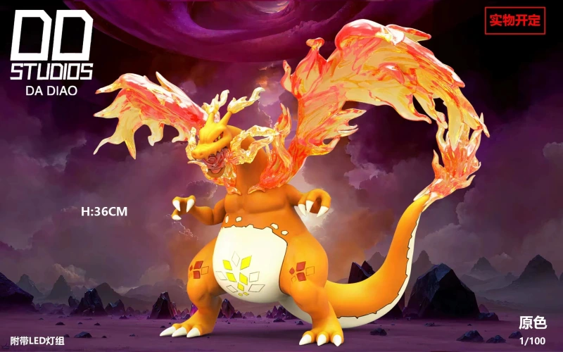 DD Studio - Gigamax Charizard - Pokemon Resin Statue