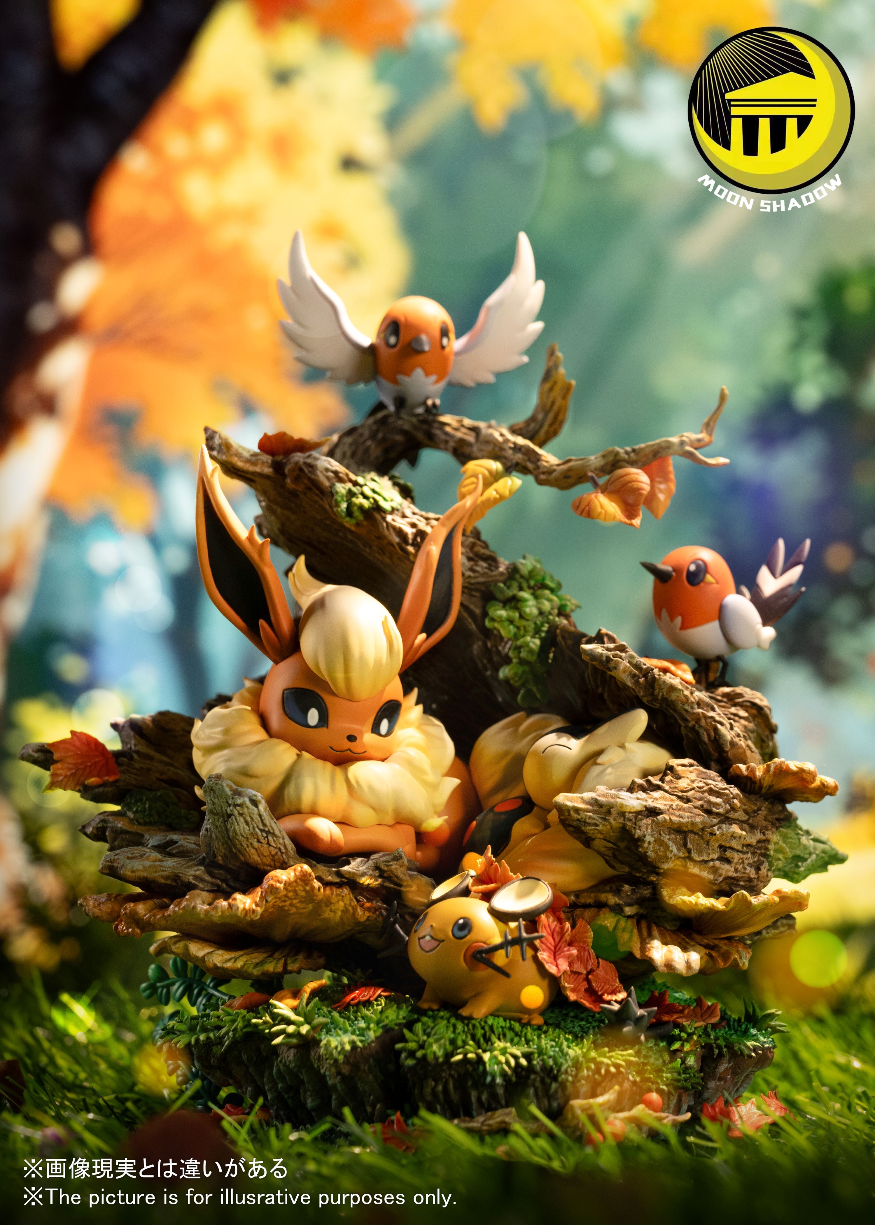 Moon Shadow - Flareon - Pokemon Resin Statue: A Must-Have for Collectors