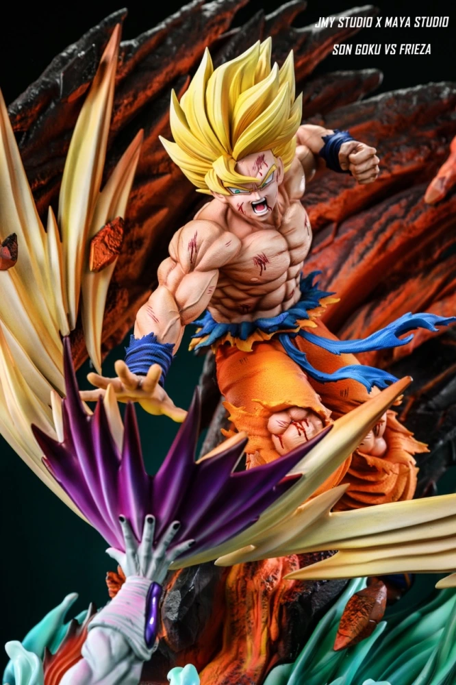 JMY Studio x Maya Studio - Son Goku VS Frieza - Dragon Ball Resin Statue