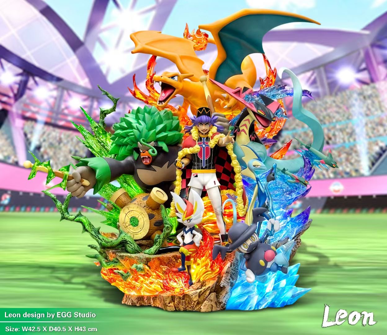 EGG Studio - Lionel - Pokemon Resin Statue