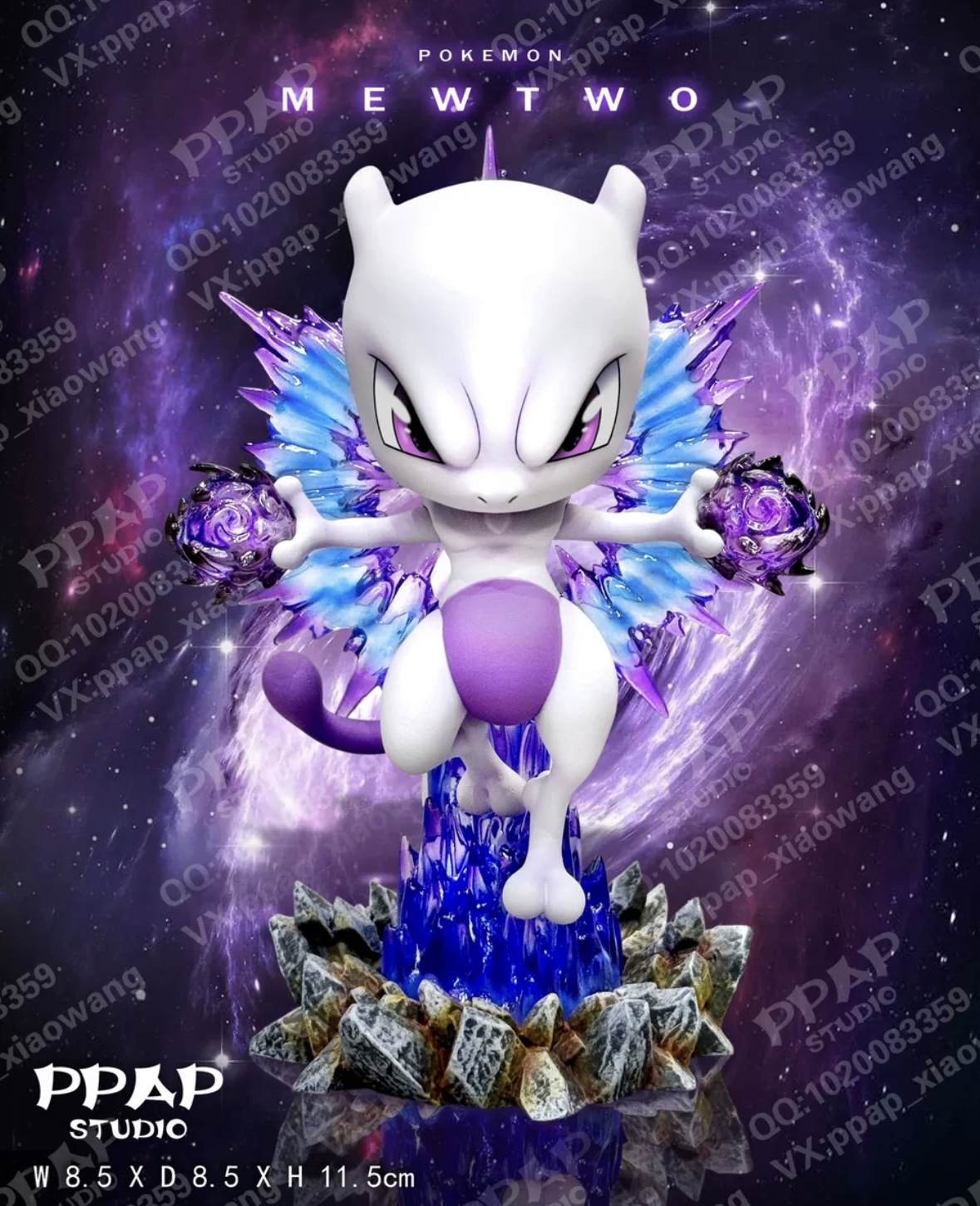 PPAP Studio - Baby Mewtwo - Pokemon Resin Statue: A Collector's Dream ...