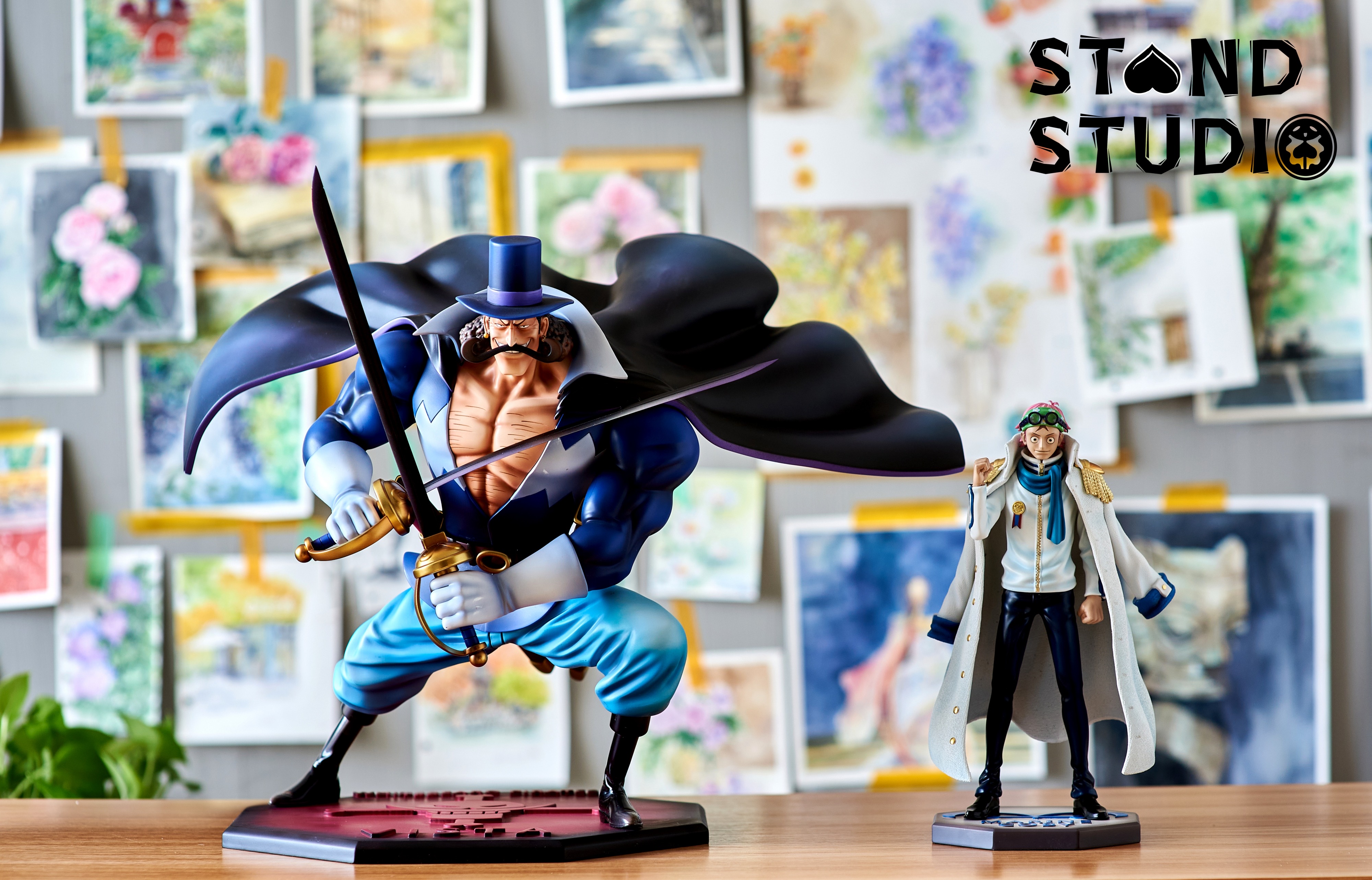 Stand Studio - Vista of The Flower Swords - One Piece Resin Statue