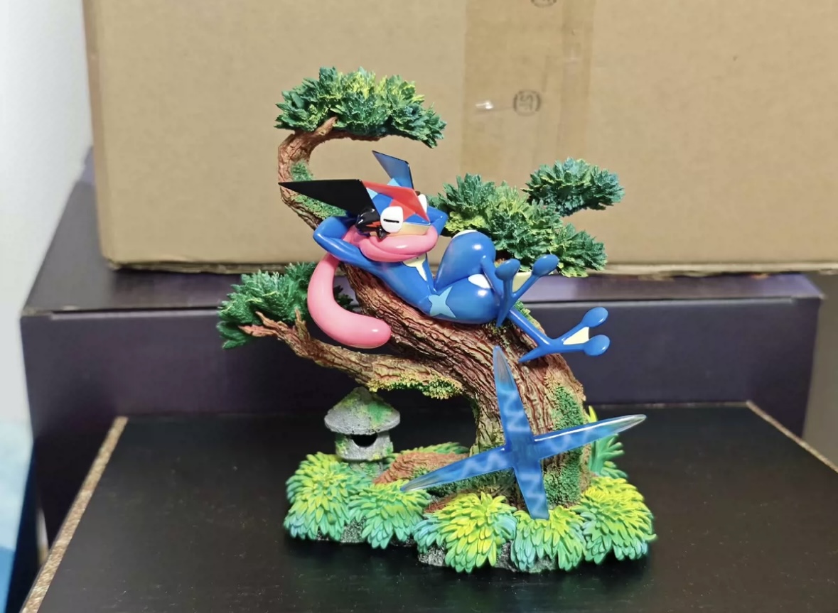 DM Studio - Greninja Pokemon Resin Statue: A Collector's Dream