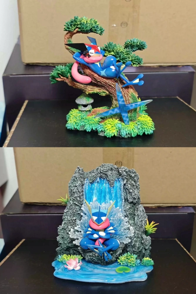 DM Studio - Greninja Pokemon Resin Statue: A Collector's Dream