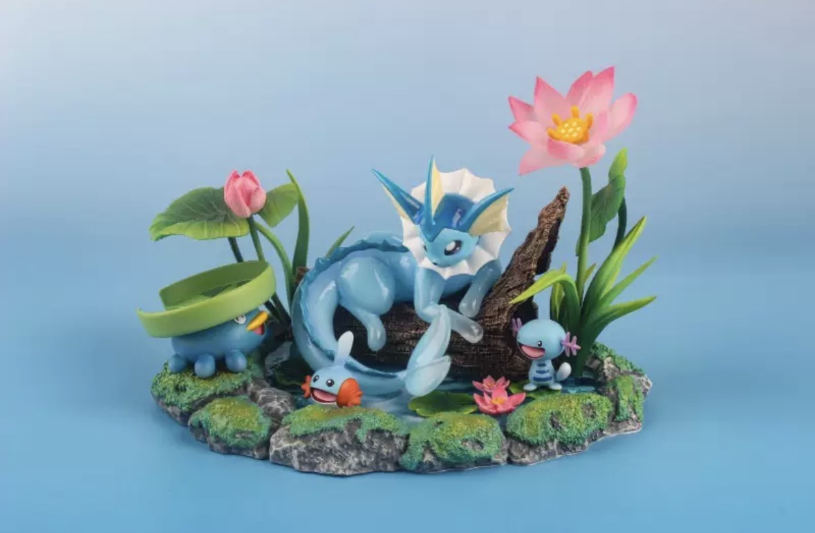Kipi Studio - Vaporeon Ecology - Pokemon Resin Statue: A Must-Have for ...