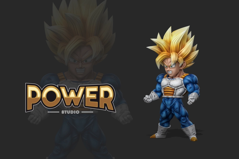 Power Studio - Muscular Goku - Dragon Ball Resin Statue