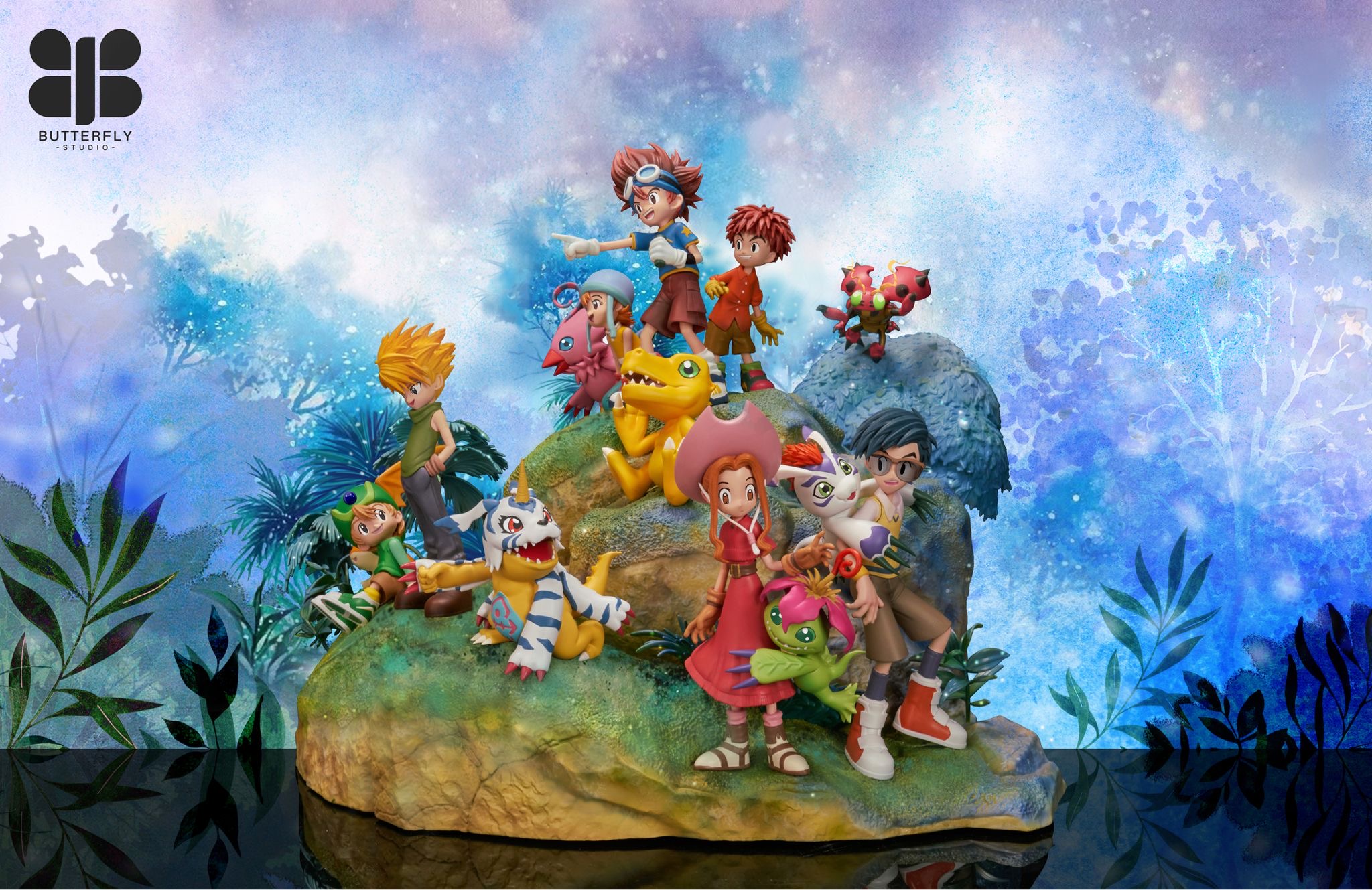 Butterfly Studio - Digimon Collection - Digimon Resin Statue