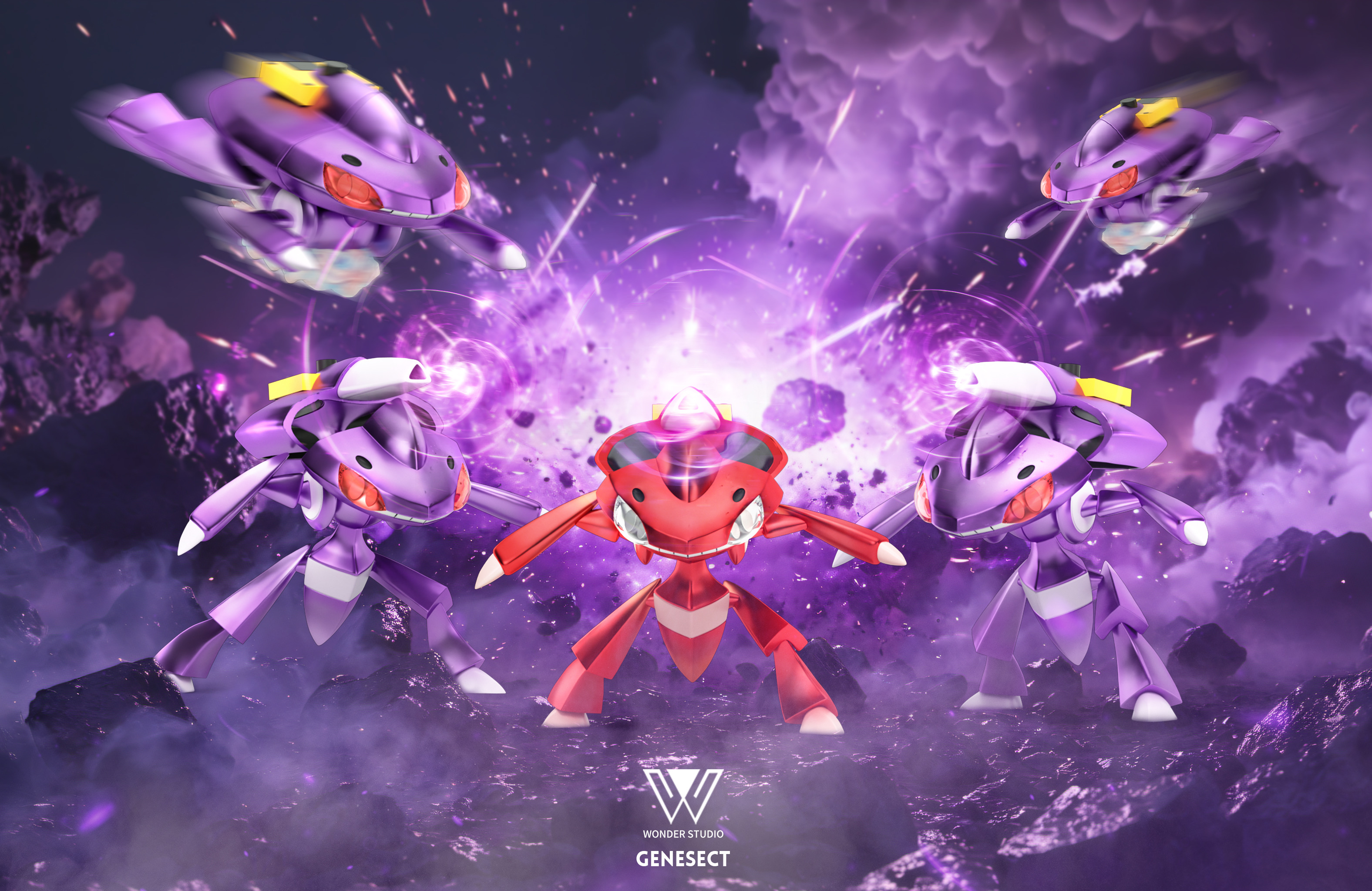 onder Studio Genesect