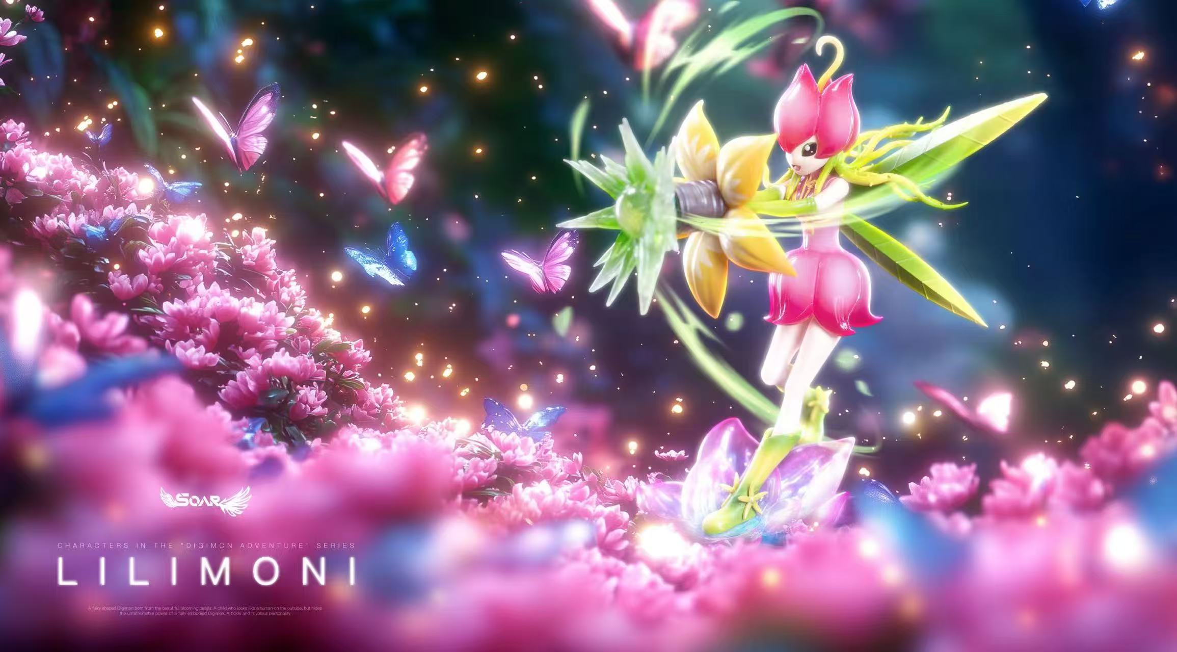 Soar Studio - Lilimon - Digimon Resin Statue