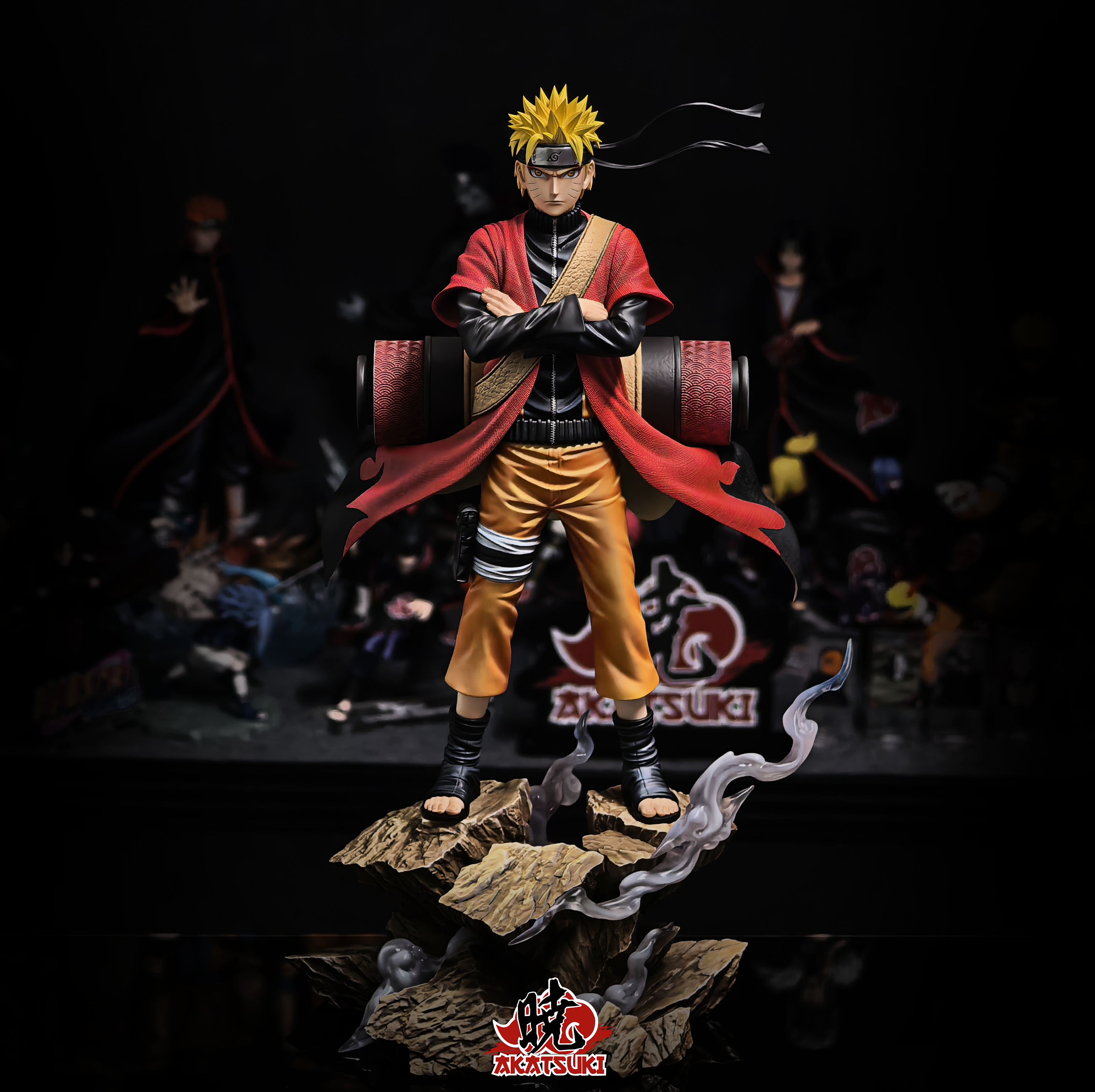 Akatsuki Studio: Naruto Uzumaki - Heroes of Konoha - Naruto Resin Statue