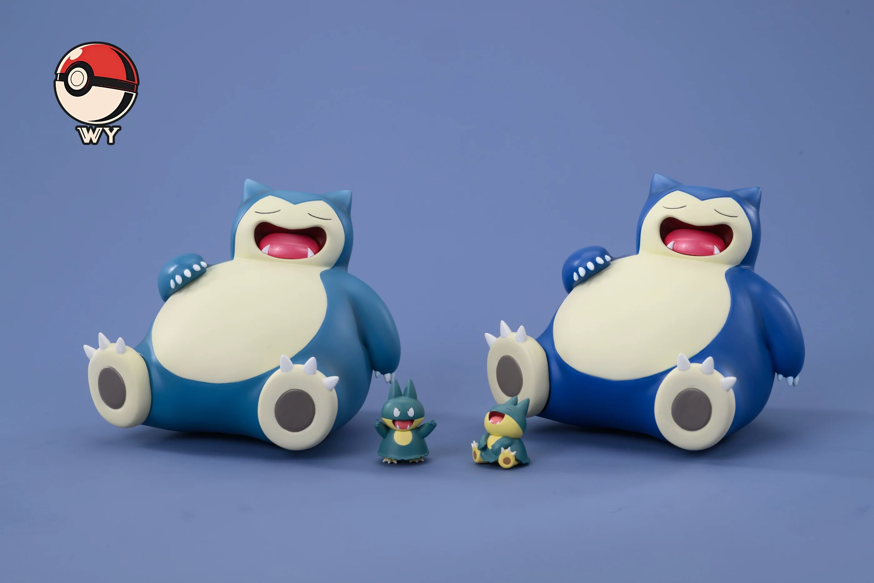 WY Studio - Munchlax x Snorlax - Pokemon Scale World