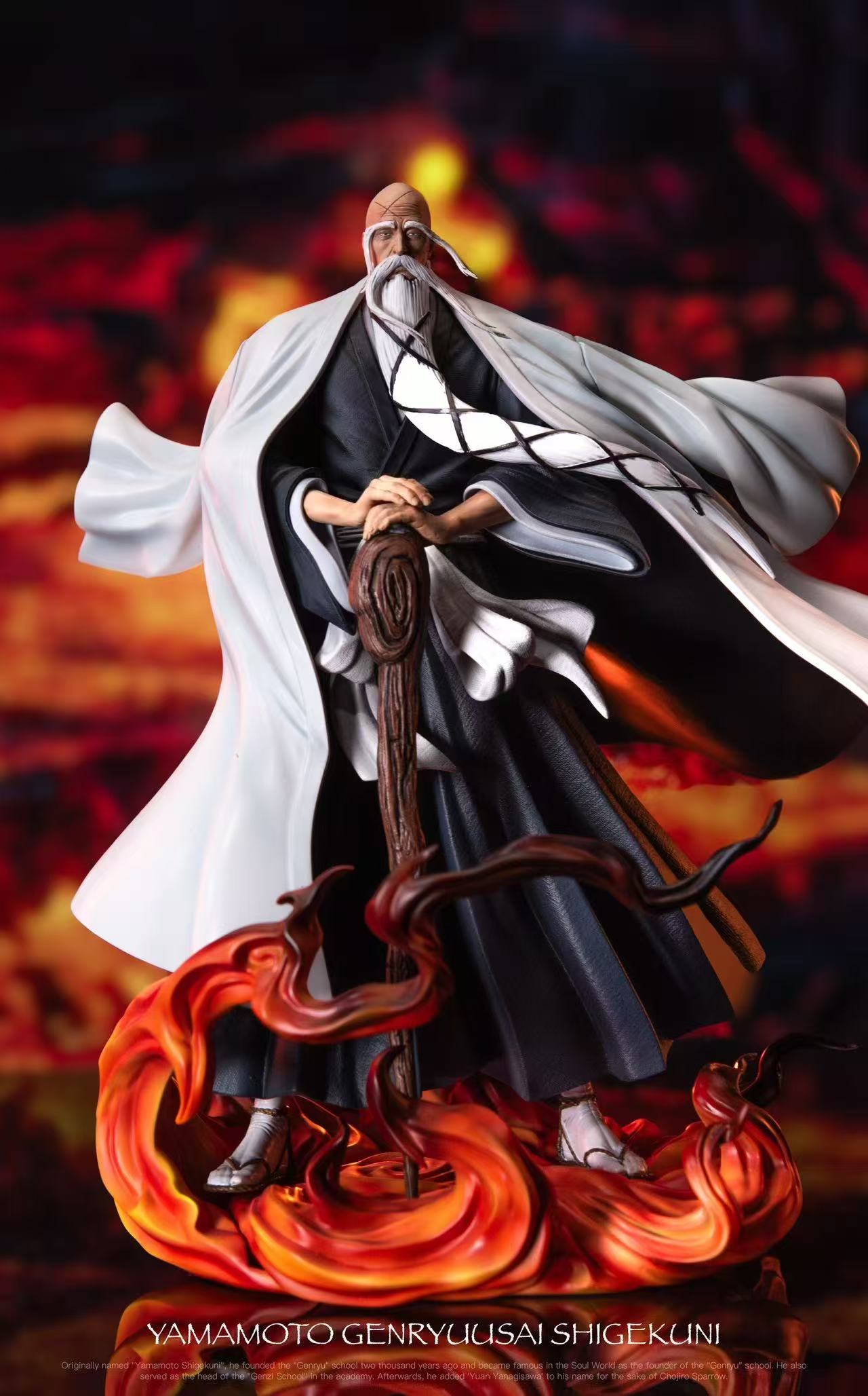Ho Studio - Genryusai Shigekuni Yamamoto - Bleach Resin Statue