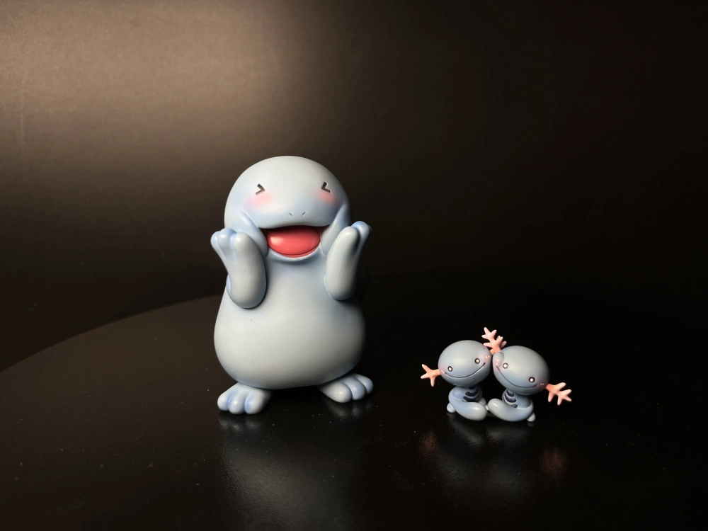 Flower Roll Studio - Wooper x Quagsire - Pokemon Scale World