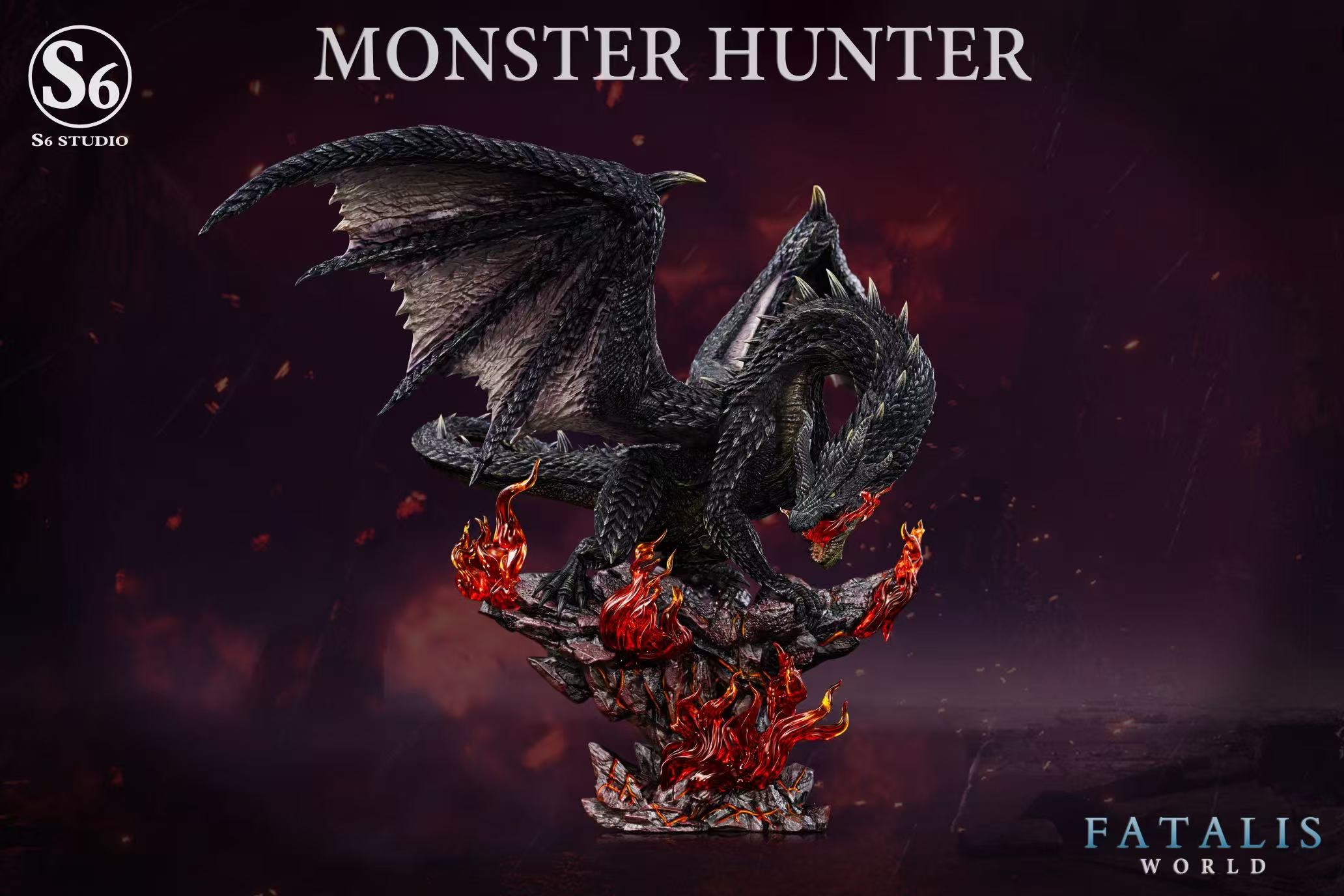 S6 Studio - Fatalis - Monster Hunter Resin Statue