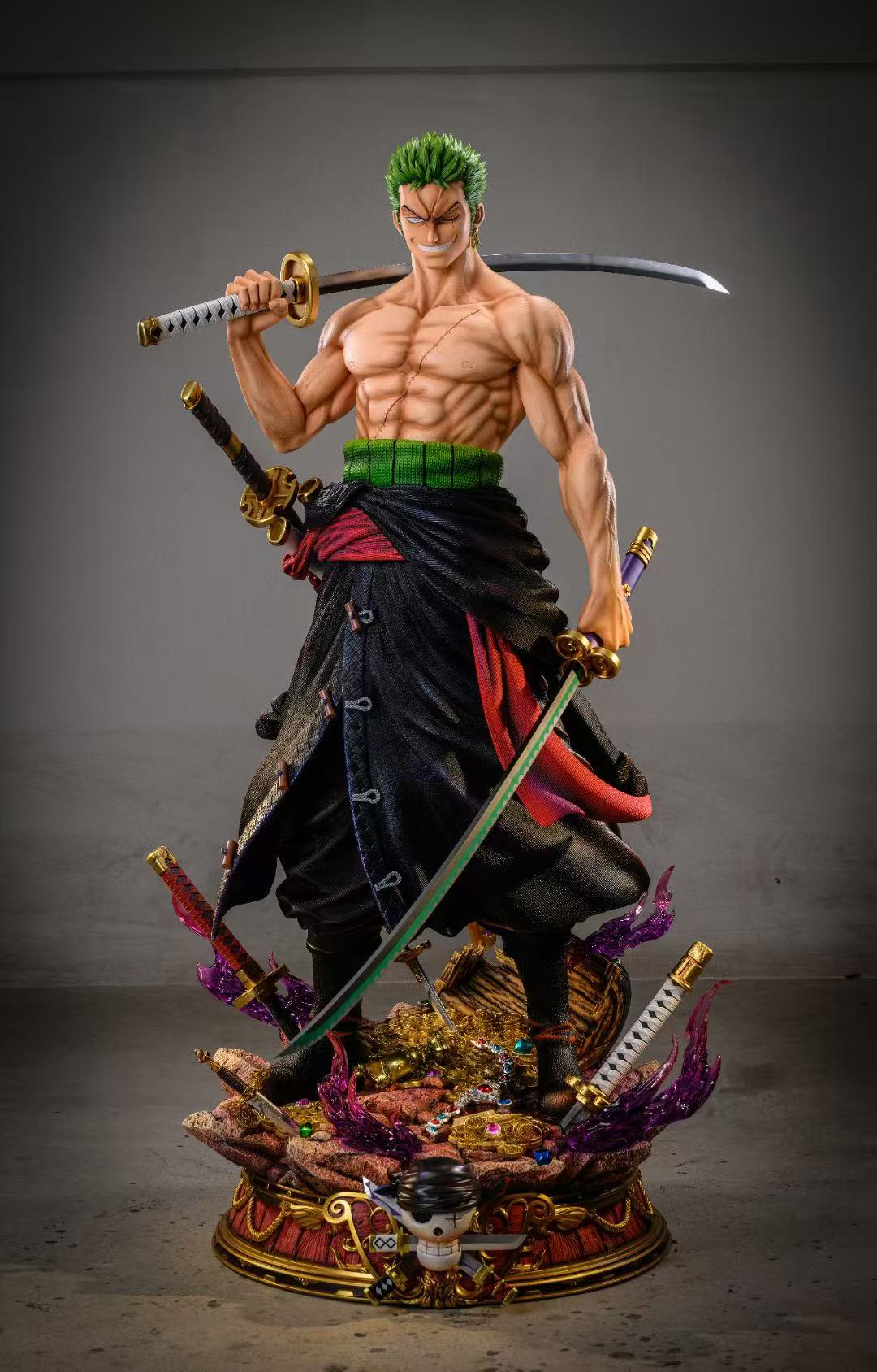 LX Studio - Roronoa Zoro Life Size - One Piece Resin Statue